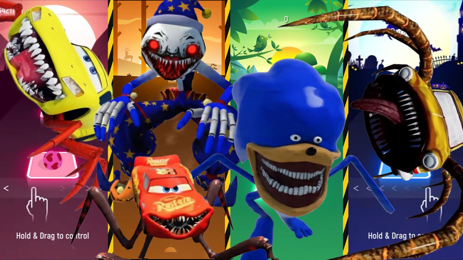 МАКВИН-ПАУК 🕷️ против ЧАРЛЬЗА ЗЛОГО КЛОУНА против ШИНСОНИКА! 🏆 КТО КРУЧЕ?  Ep. 99