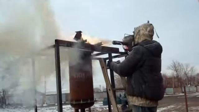 Испытание газогенератора