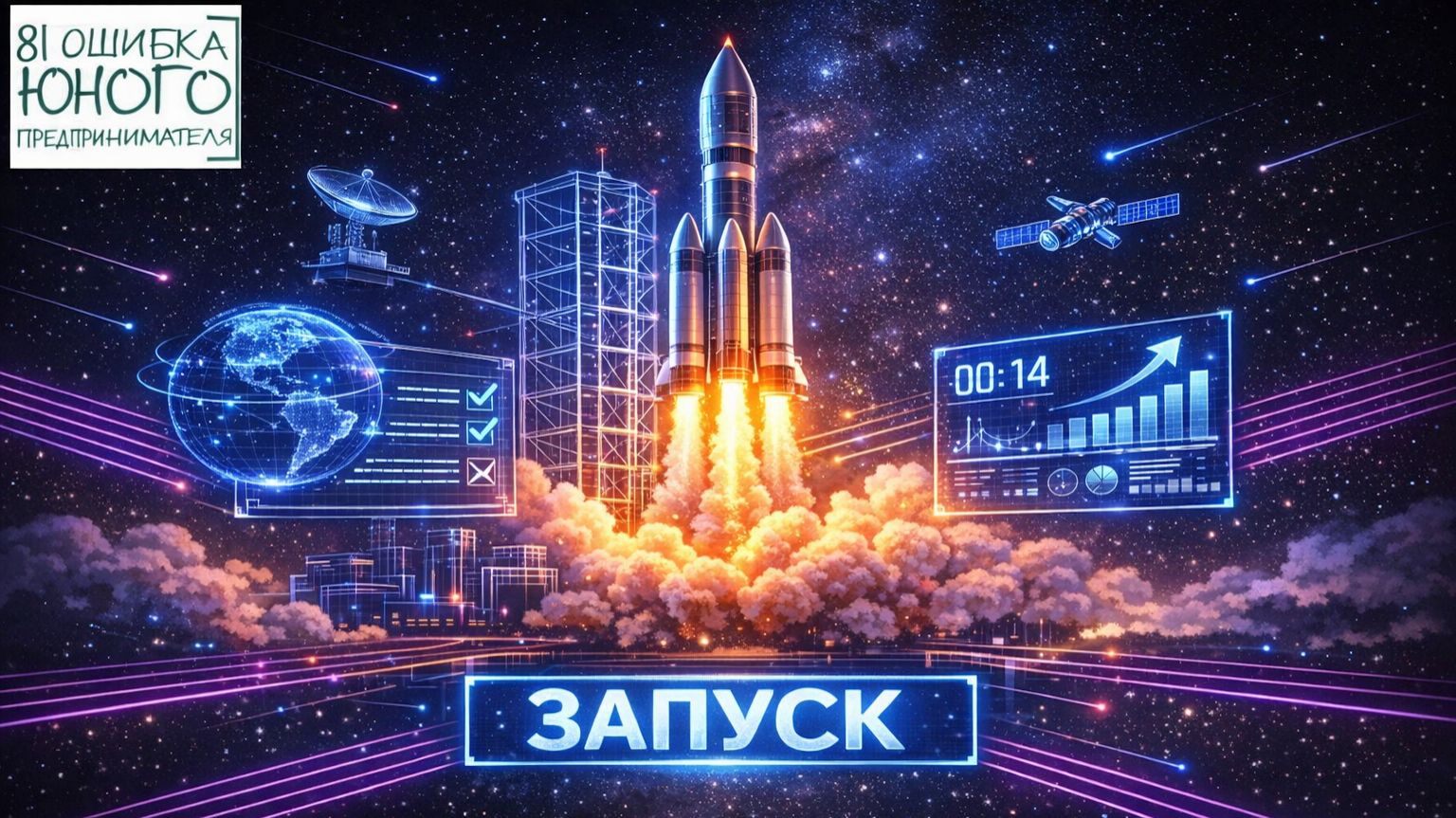ЗАПУСК. Курс "81 ошибка юного предпринимателя".