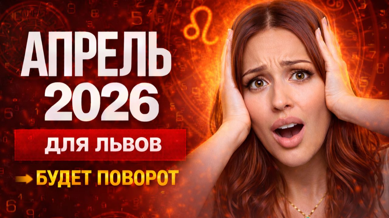 ЧТО ЖДЕТ ЛЬВОВ В АПРЕЛЕ 2026?