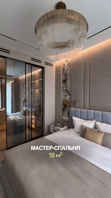 Спальня с нестандартной планировкой👍