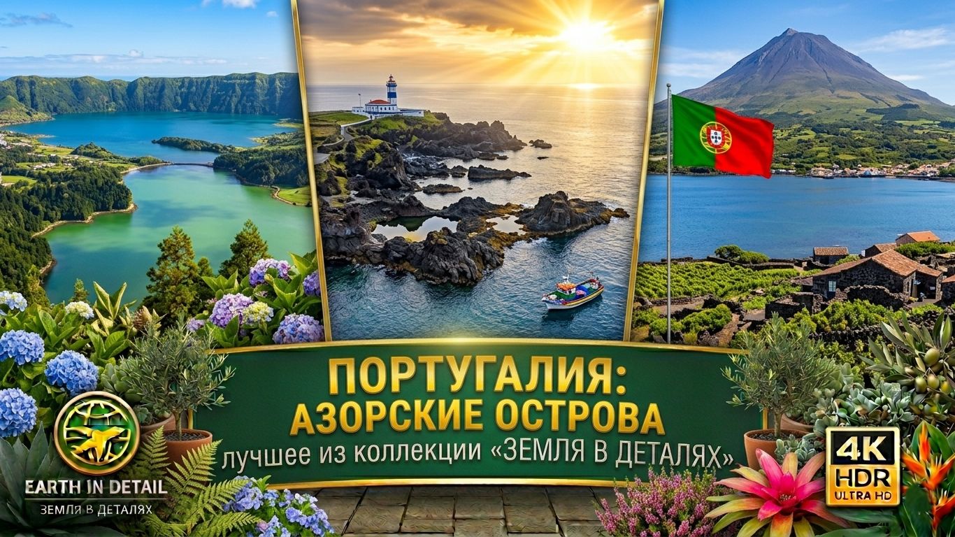 Удивительное кругосветное путешествие в формате 4KHDRUltraHD