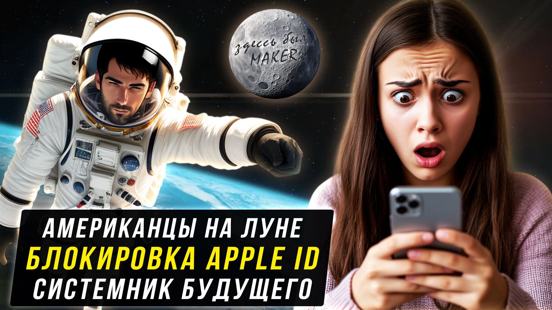 Блокировка Apple ID | Американцы на Луне | Системник будущего