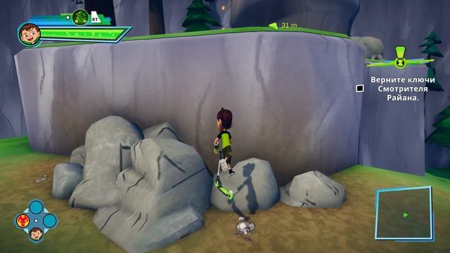 Ben 10: Power Trip Кристалл силы прохождение (на английском) (PC) #1