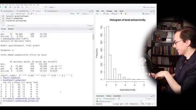 DoE Lecture 23： Non-Normal Data in R Studio