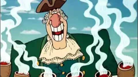 Песня о вреде курения из мультфильма Остров сокровищ 1988