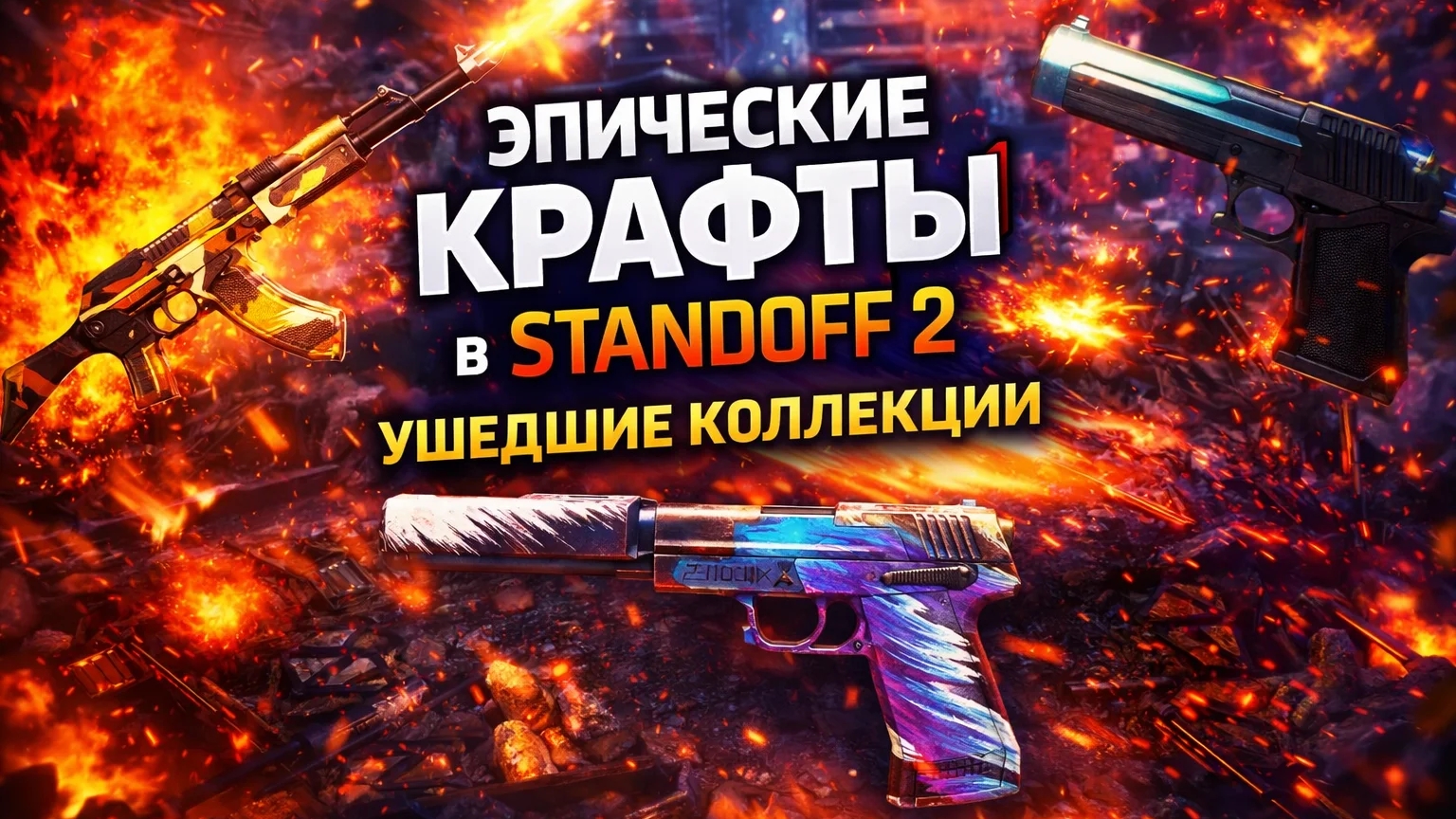 ЭПИЧЕСКИЕ КРАФТЫ в STANDOFF 2 УШЕДШИЕ КОЛЛЕКЦИИ