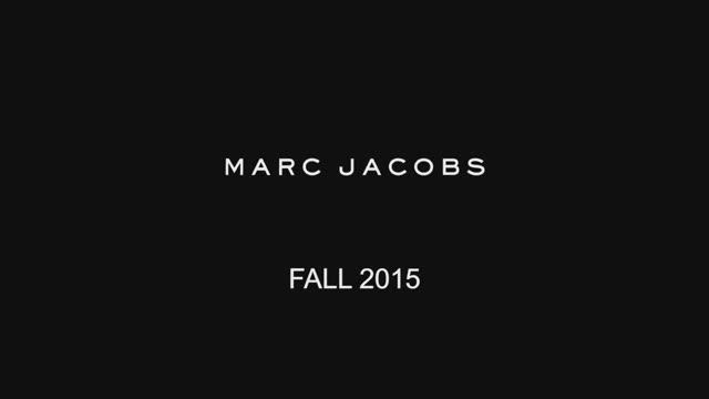 Показ женской коллекции Marc Jacobs осень-зима 2015-2016