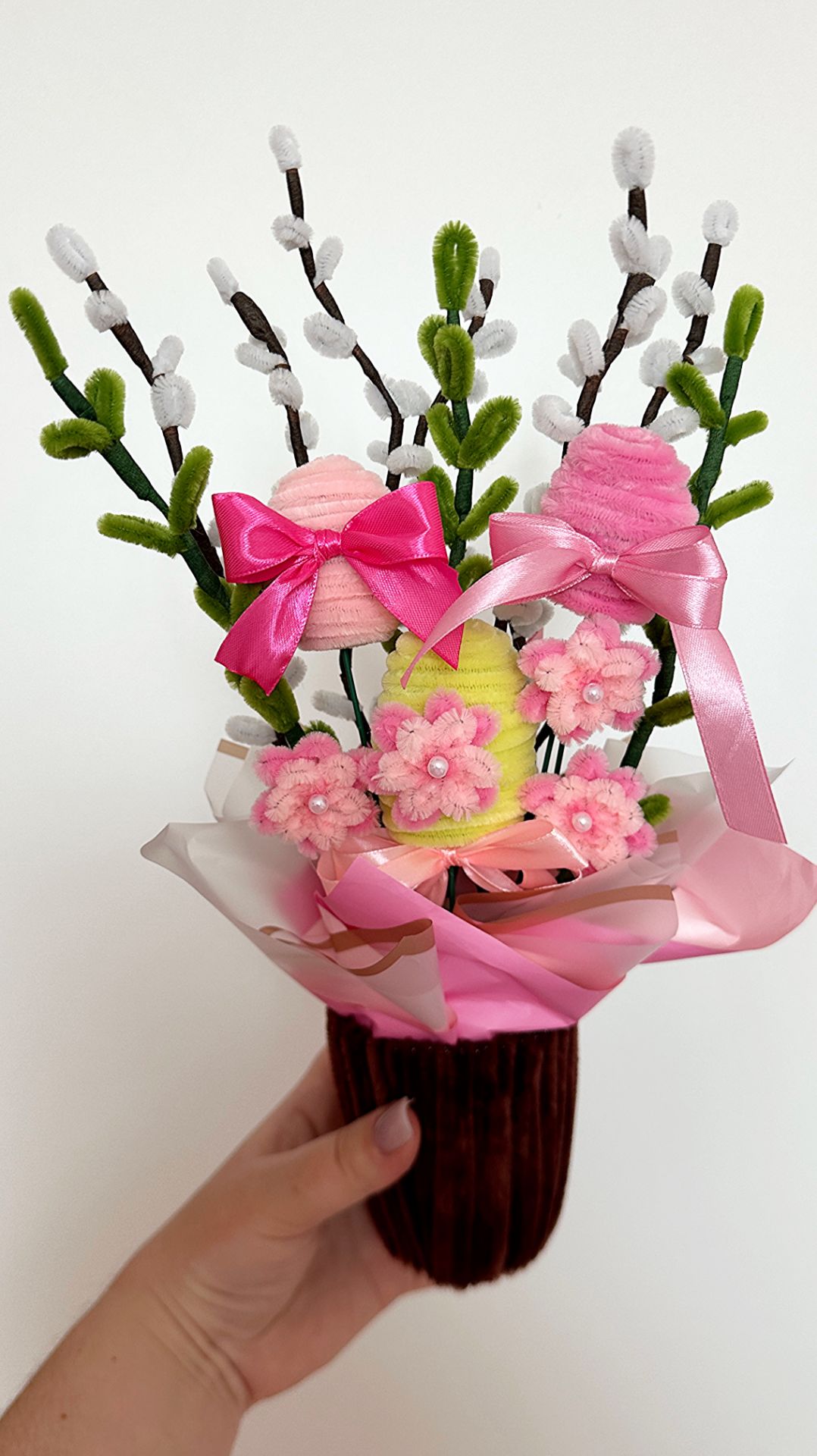 Пасхальный декор из Синельной проволоки своими руками