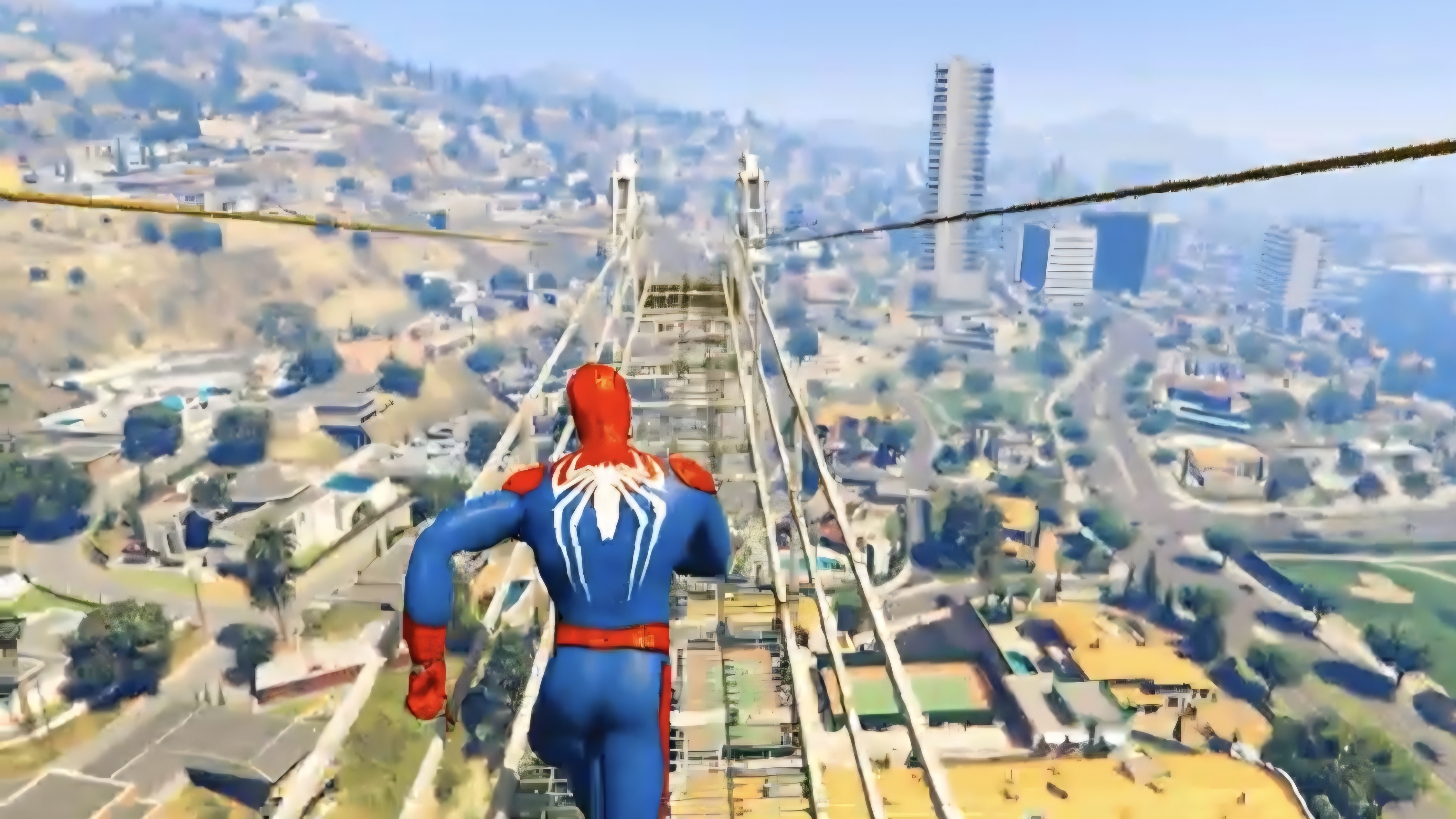 ВИДЕО ДЛЯ ДЕТЕЙ. ЧЕЛОВЕК-ПАУК. СУМАШЕДШИЕ ПРЫЖКИ И ПАДЕНИЯ. ГТА5. ВИДЕО ДЛЯ МАЛЬЧИКОВ.