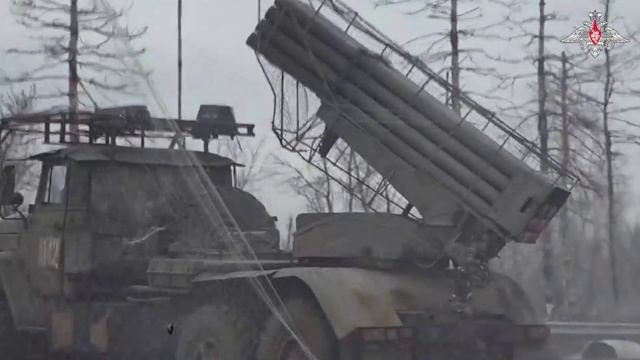 Боевая работа расчетов «Град»