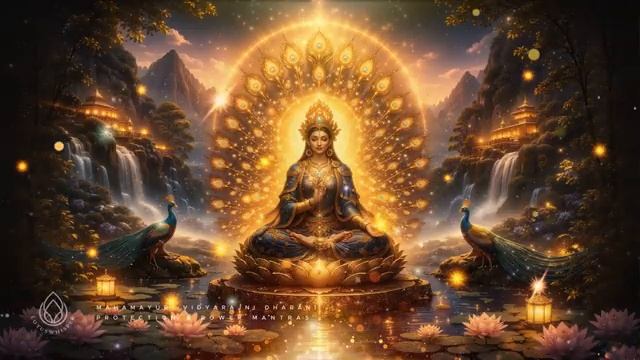 Мантра Королевы мудрости Павлины — древняя защита и исцеление | Санскритское песнопение 432 Гц