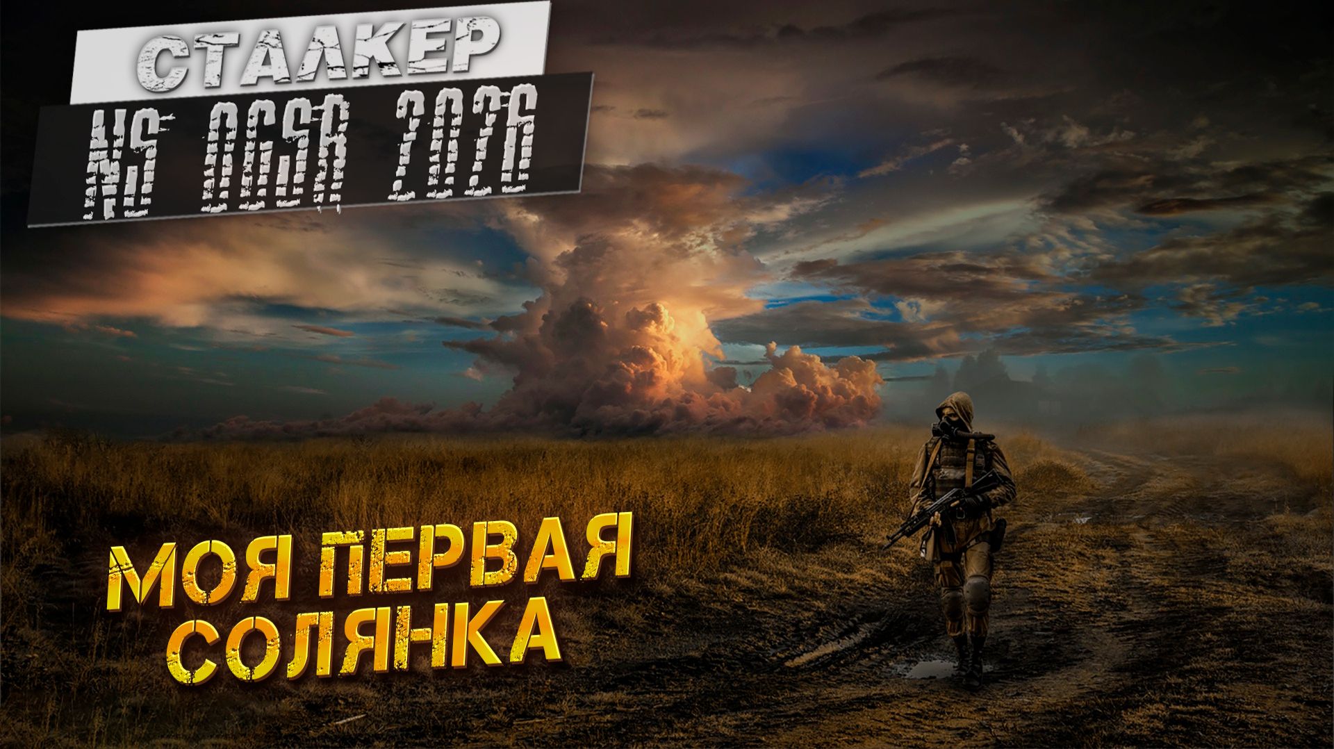 МОЯ ПЕРВАЯ СОЛЯНКА ➤ Сталкер NS OGSR #1