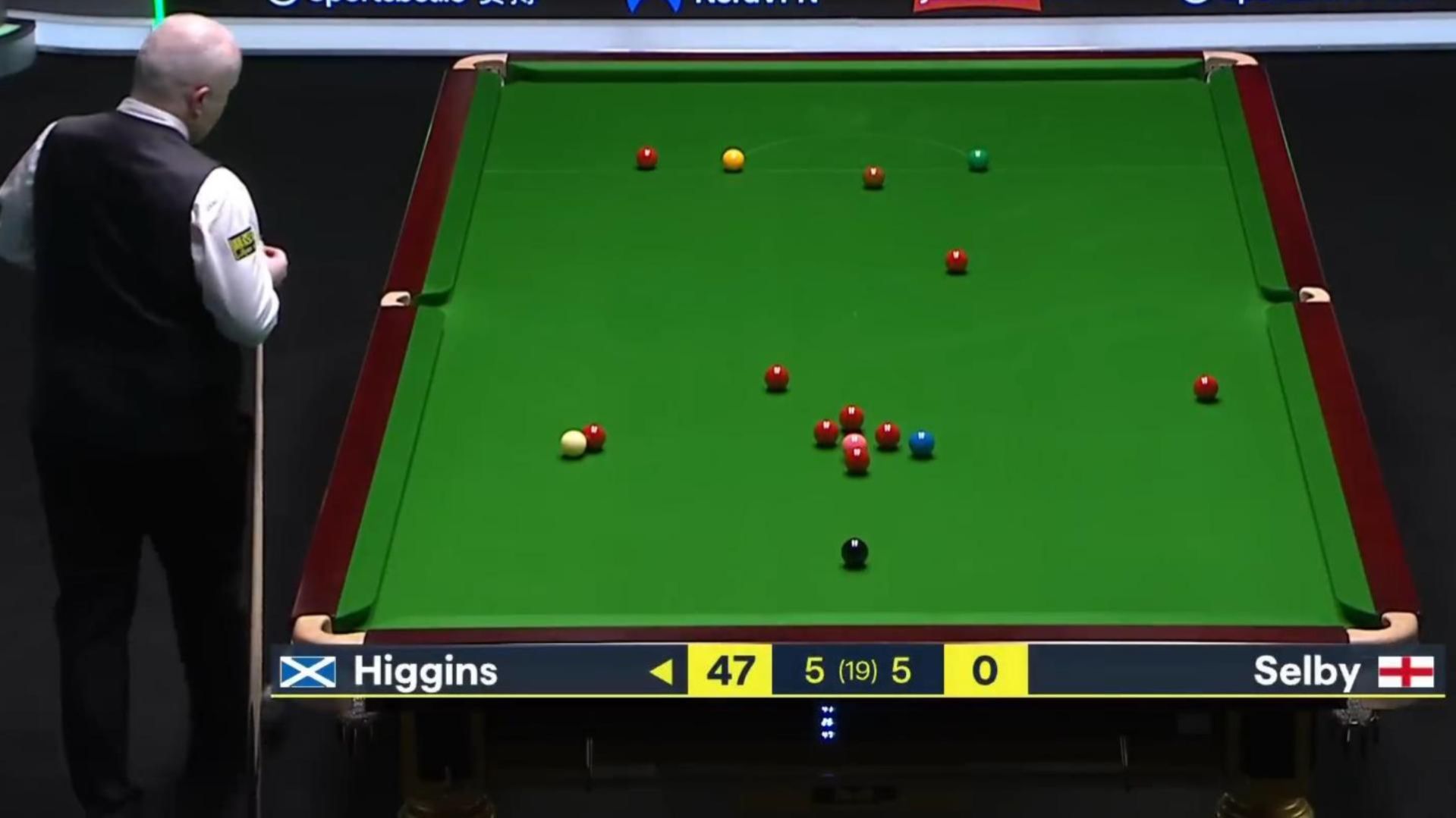 СНУКЕР. Блестящий брейк Марка Селби против Джона Хиггинса/ Tour Championship 2026