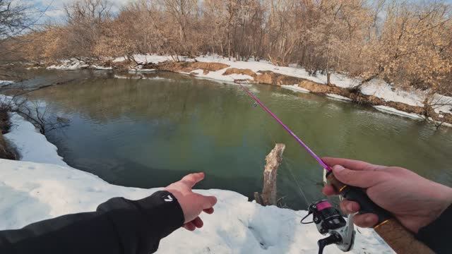 Елец на спиннинг в апреле