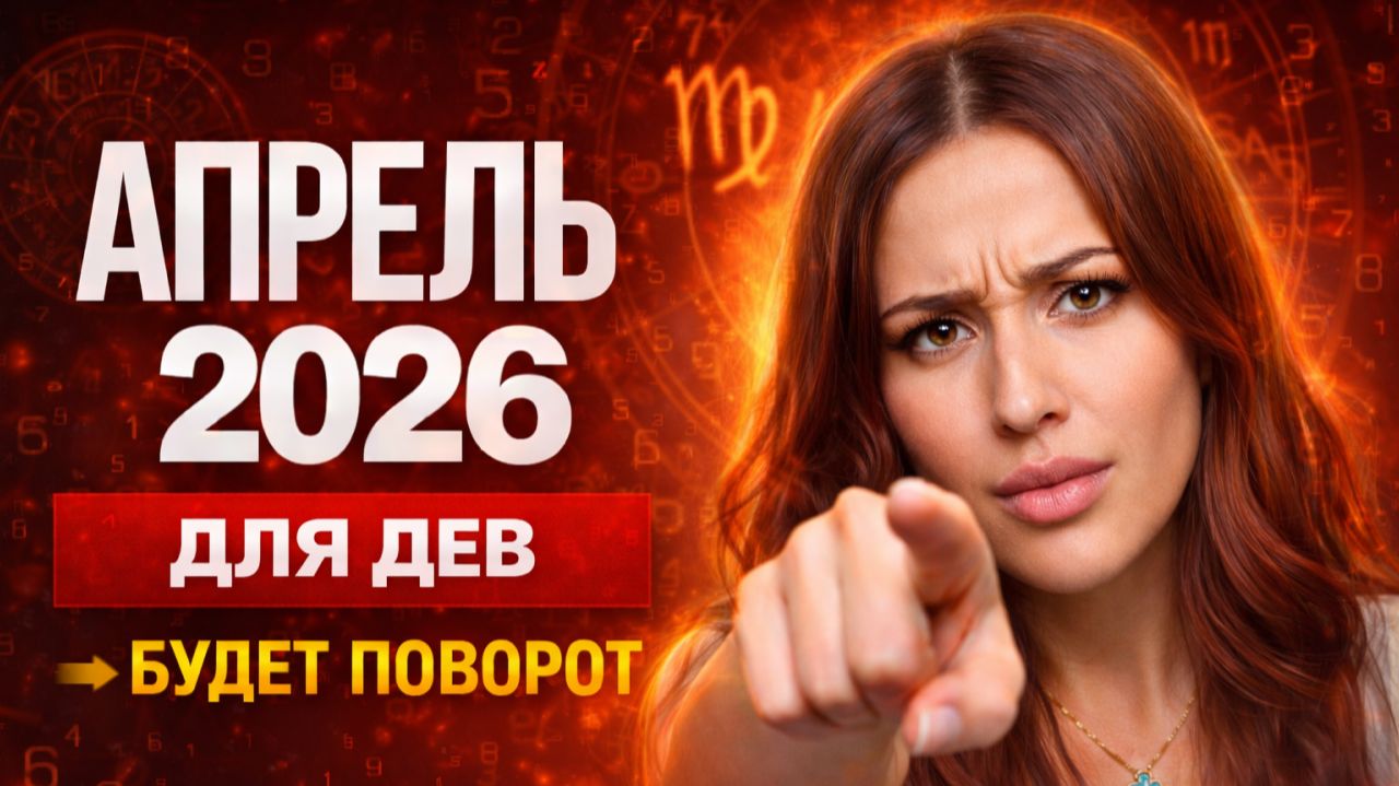 ЧТО ЖДЕТ ДЕВ В АПРЕЛЕ 2026?