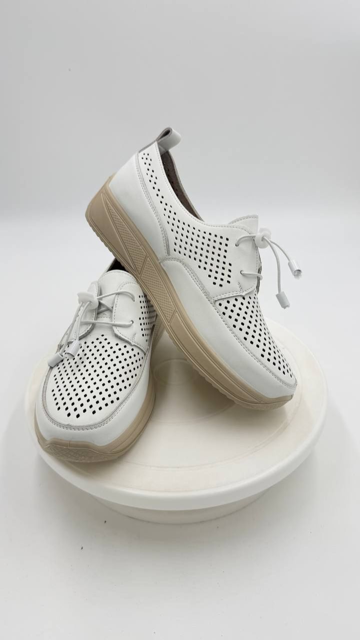 Туфли женские CH-1014-003 Белый кож.зам