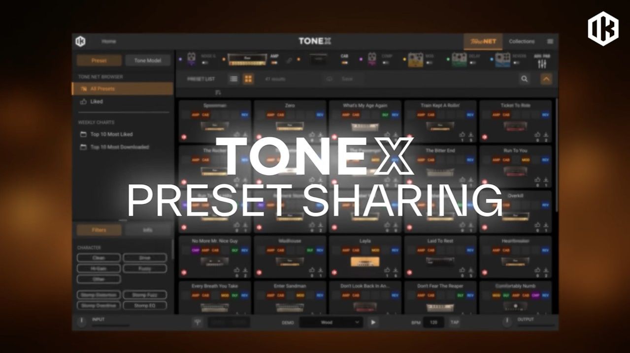 IK Multimedia ToneX: Preset Sharing | Sound Like Music You Love
