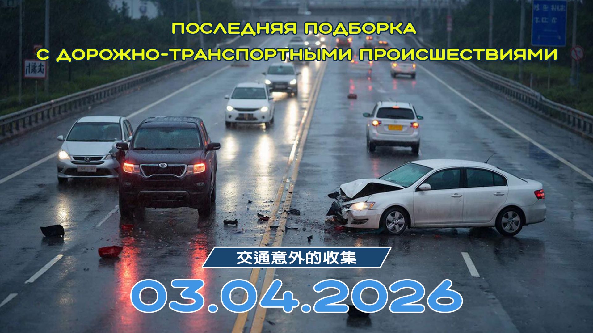 Последняя подборка ДТП 03.04.2026