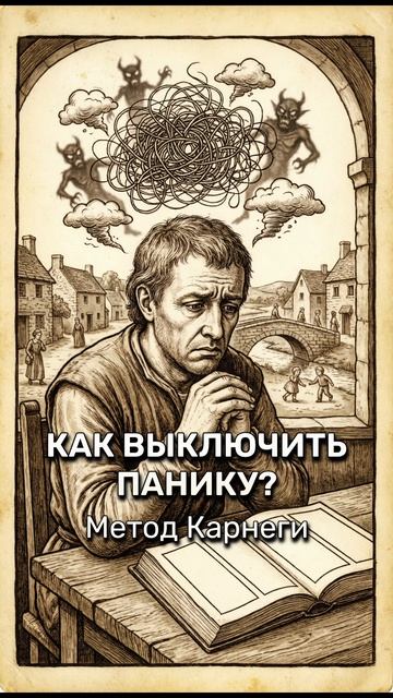 КАК ВЫКЛЮЧИТЬ ПАНИКУ? Метод 3 вопросов Карнеги