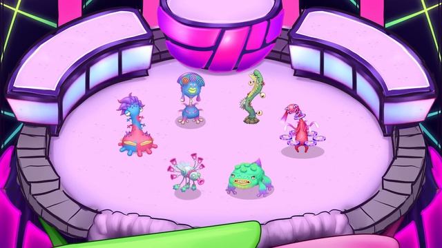 Ночной Клуб Вублинов - Вся Песня 2 Обновление(Фанмейд, My Singing Monsters, Мои Поющие Монстры, Msm)