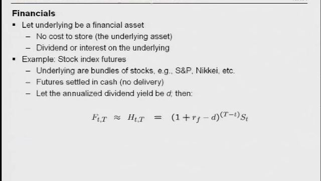 Ses 10： Forward And Futures Contracts Ii & Options I