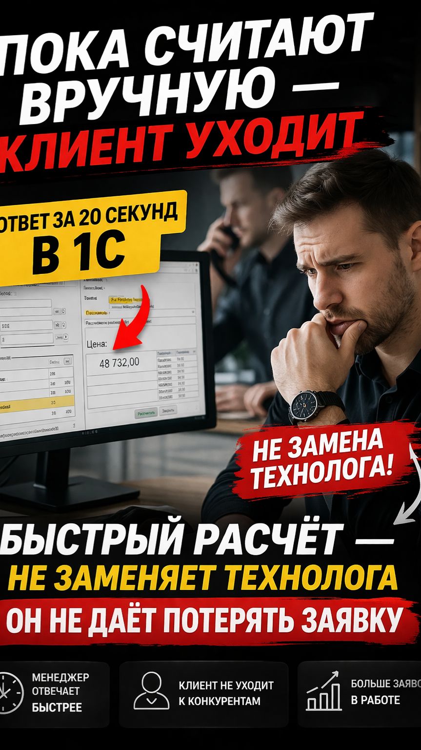 Как не потерять клиента до детального расчета