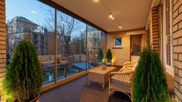 Терраса 12 кв м в городской квартире