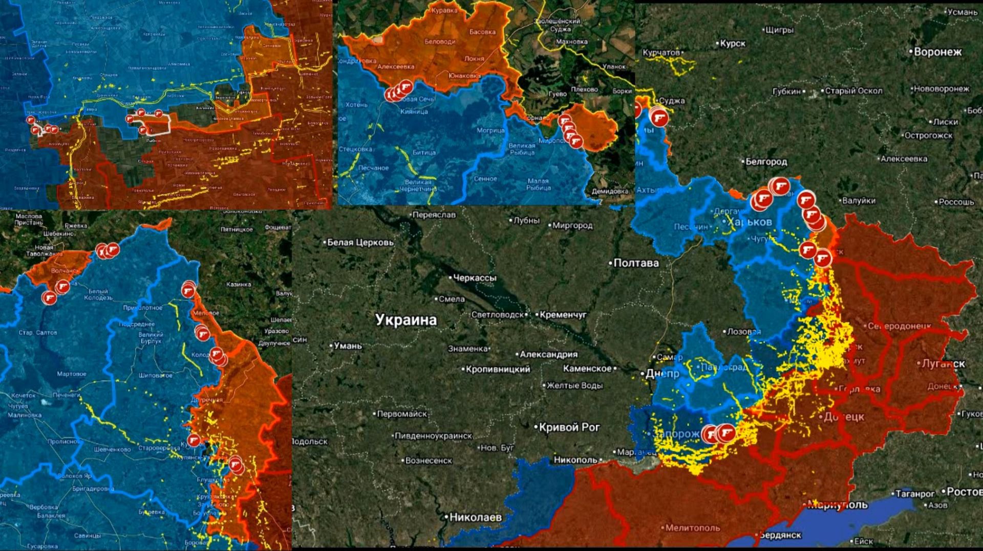 03.04.2026 Карта боевых действий. Бои на обширном участке фронта
