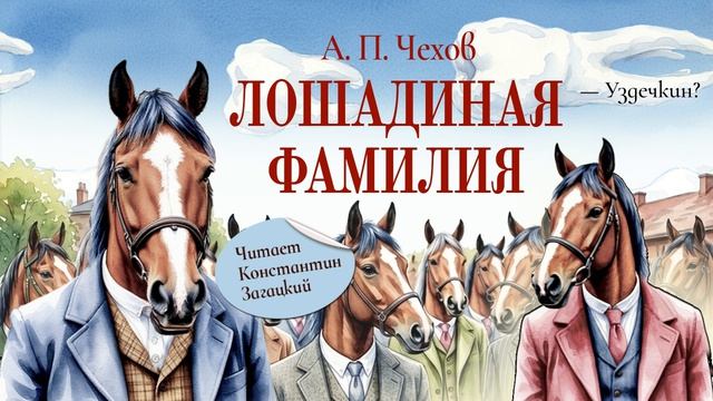 А. П. Чехов. Лошадиная фамилия. Аудиокнига