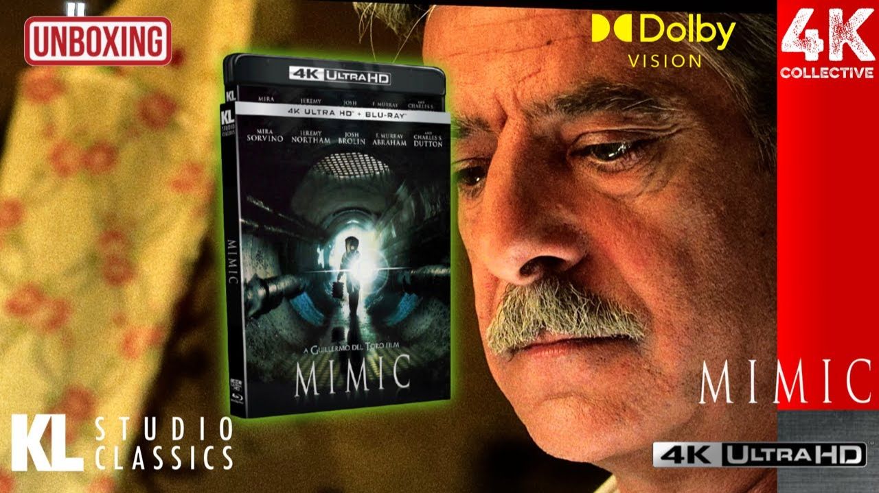 Распаковка Blu-ray диска Kino Lorber 4K UltraHD с фильмом «Мутанты» Гильермо дель Торо