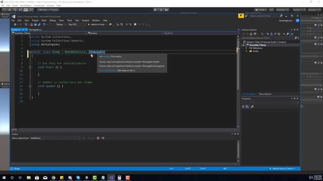 16_Abstract Classes and Interfaces_C#_Unity_rus