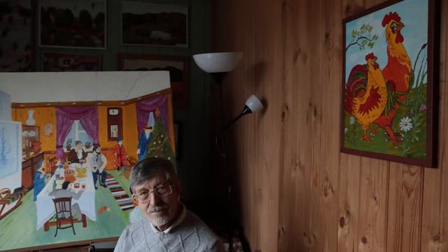 Художник Валентин Петров, город Истра.