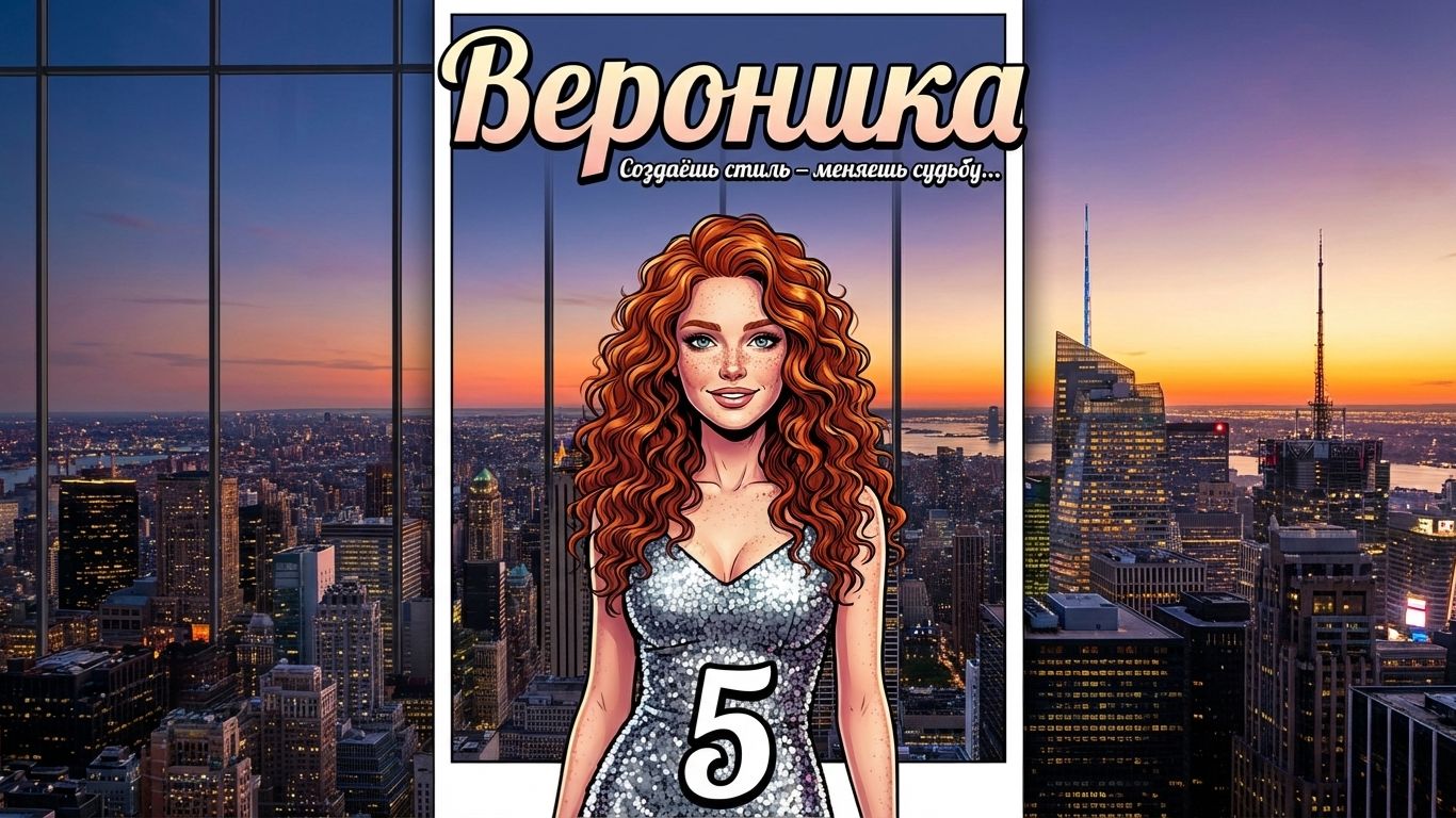 Вероника. 5 часть. Веб-комикс. Новый выпуск - каждую пятницу.