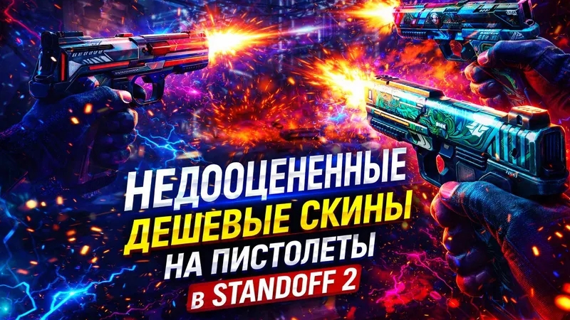 НЕДООЦЕНЕННЫЕ ДЕШЕВЫЕ СКИНЫ НА ПИСТОЛЕТЫ в STANDOFF 2