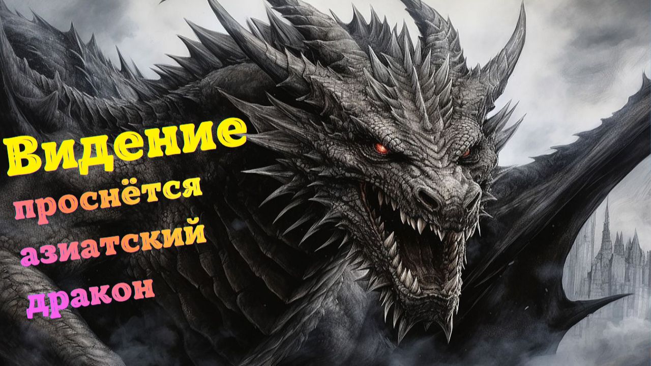 ВИДЕНИЕ…АЗИАТСКИЙ  ДРАКОН ПРОСЫПАЕТСЯ…