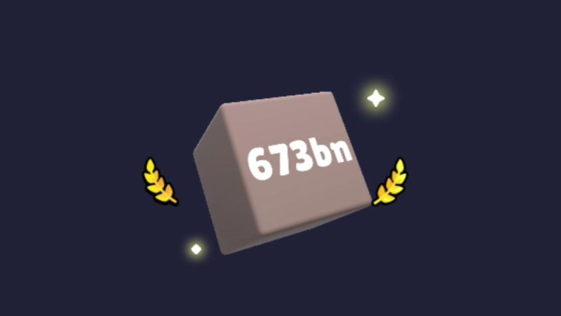 673bn (2⁷⁰⁷)