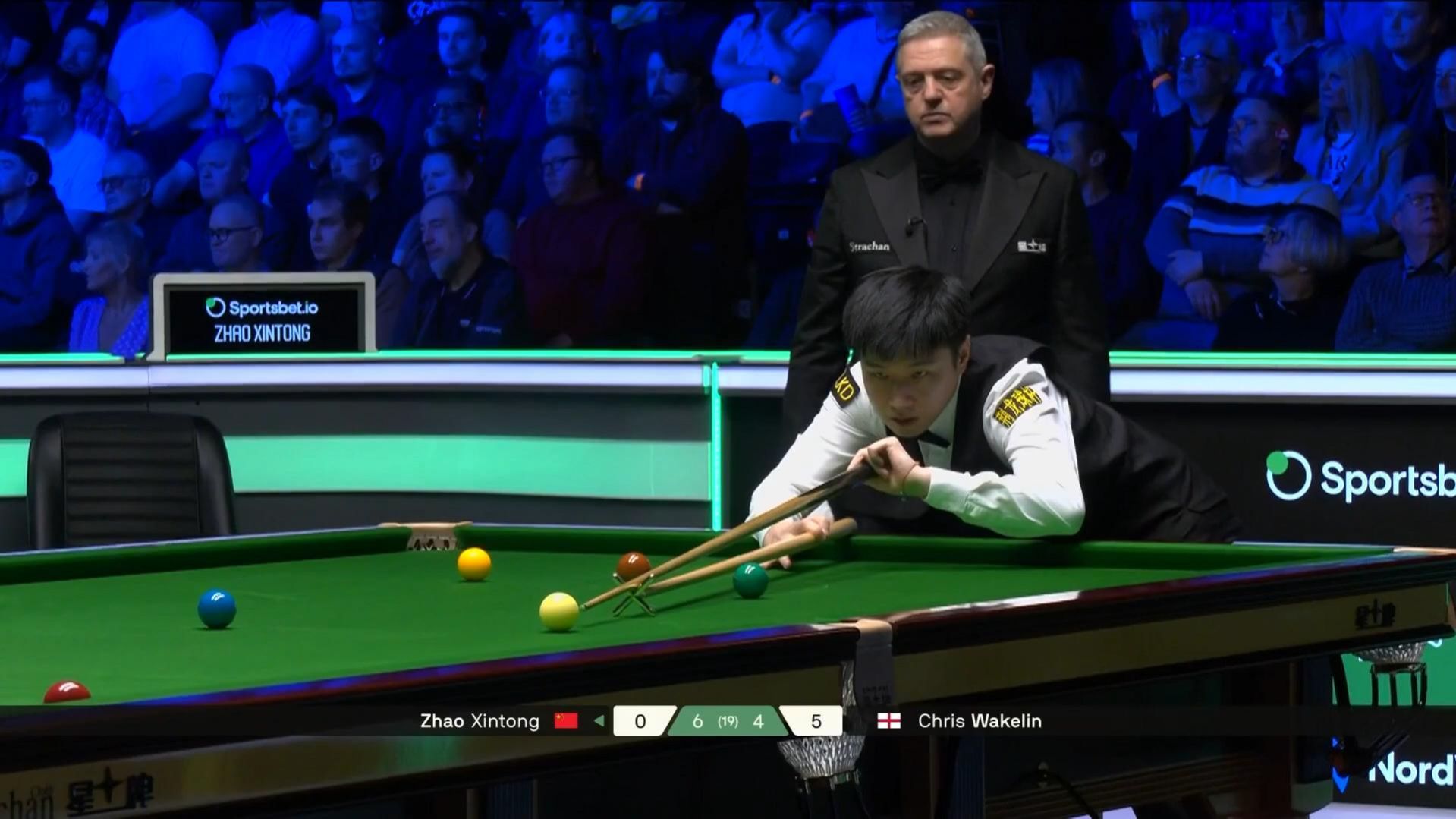 СНУКЕР | Чжао Синьтун против Криса Уэйклина |Tour Championship 2026