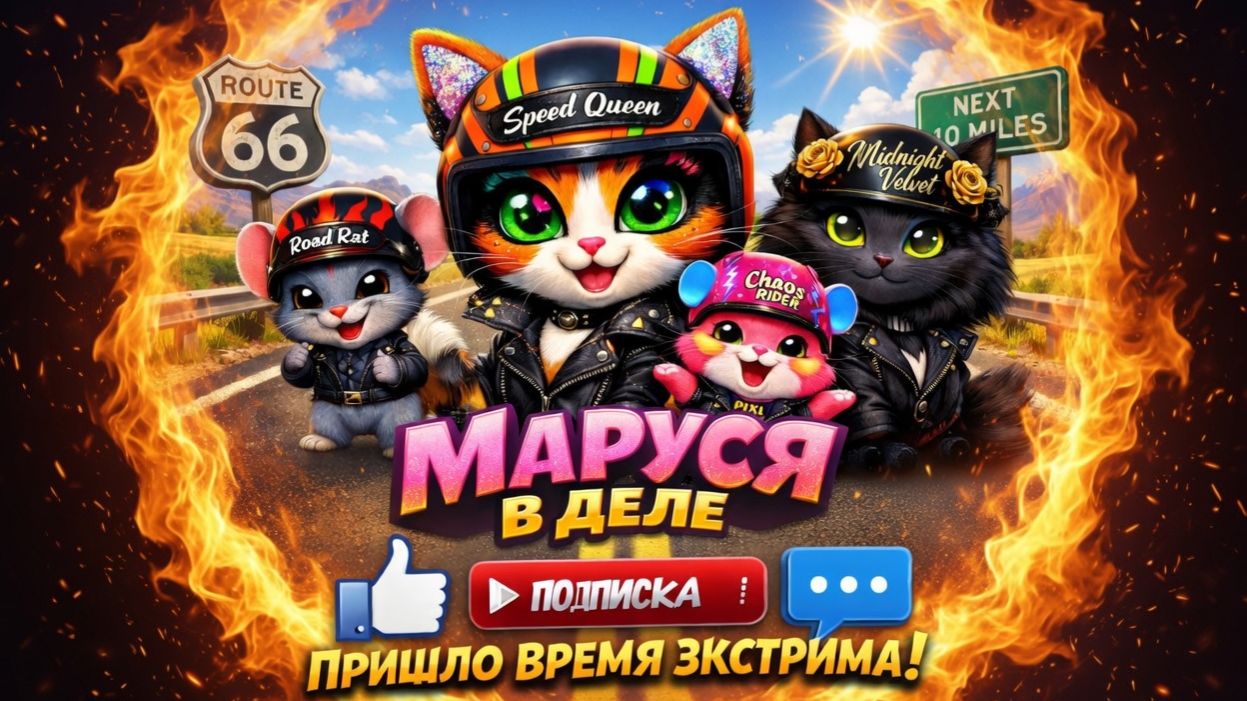 КОШКА МАРУСЯ В ДЕЛЕ серия 17