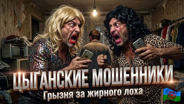 ШОК! ТАКОЙ МЕРЗОСТИ ВЫ ЕЩЕ НЕ ВИДЕЛИ: Цыганские мошенники грызутся за лоха!