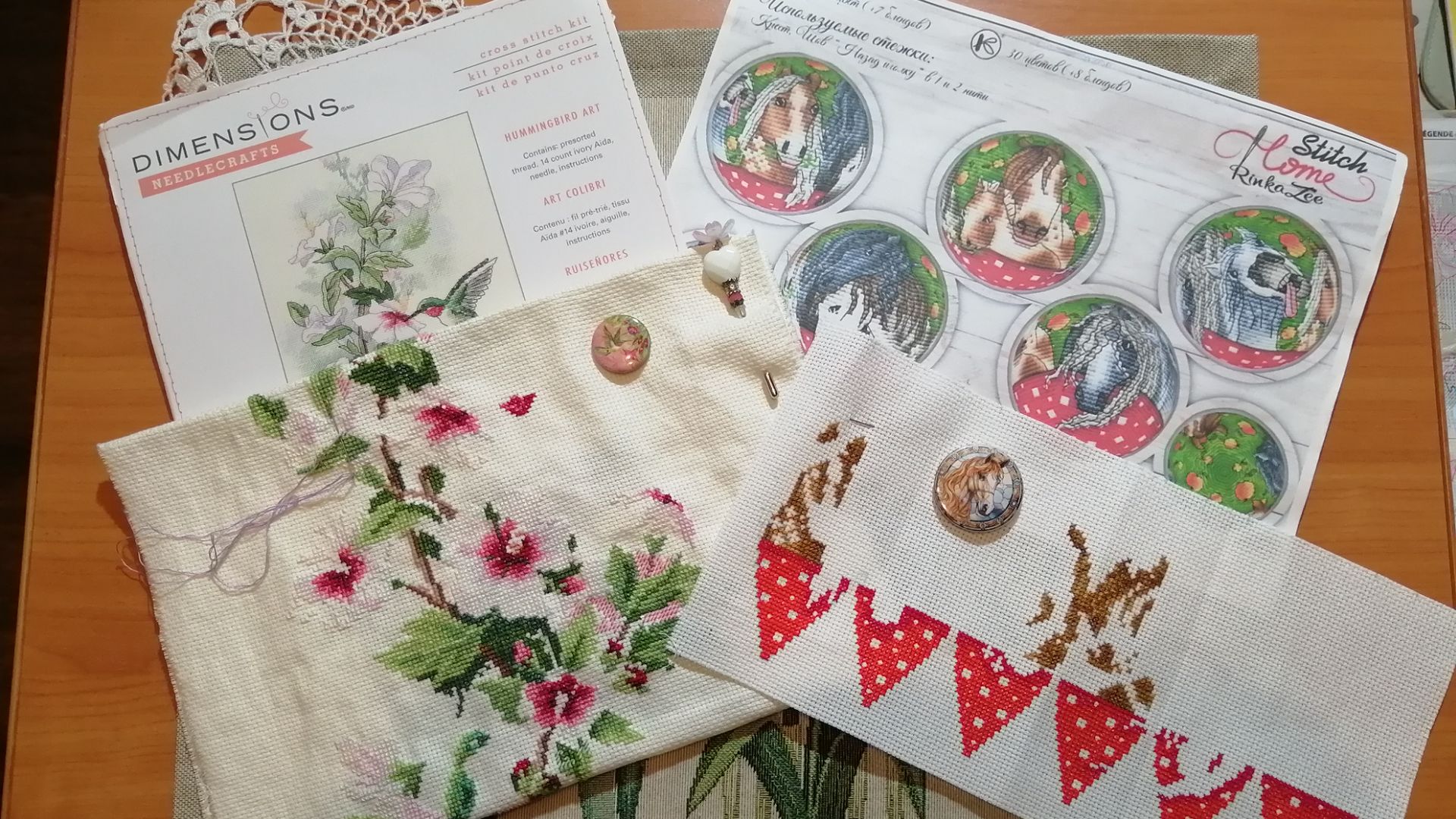 Вышить все 2026: неделя 12 - Hummingbird Art (Dimensions, 13667)