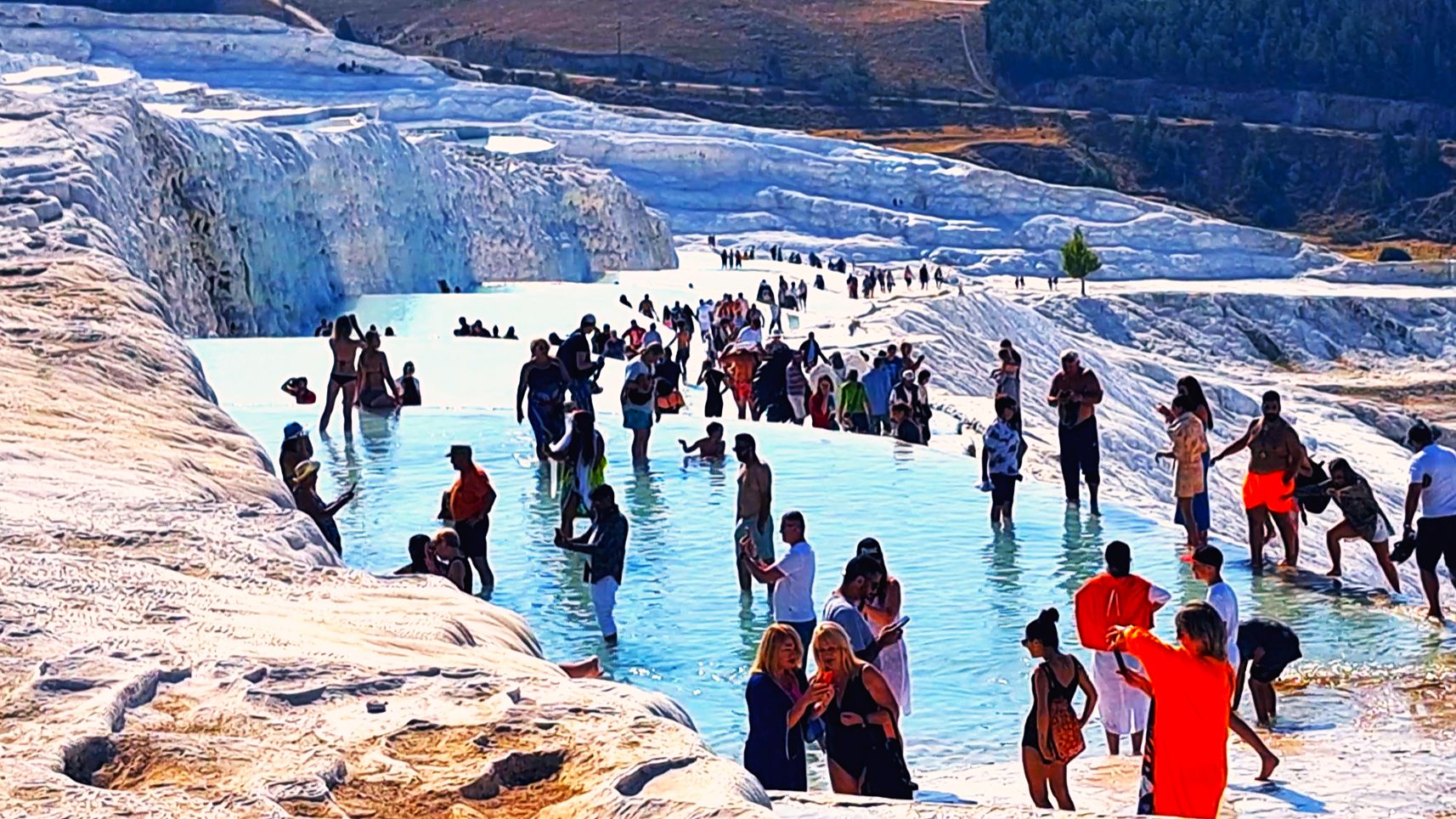 Отдых в Турции. Экскурсия в Памуккале. Травертины: что это такое и как они выглядят? Часть вторая
