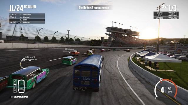 Прохождение Wreckfest Часть 3