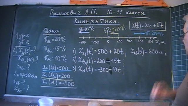 Рымкевич. Кинематика. 2