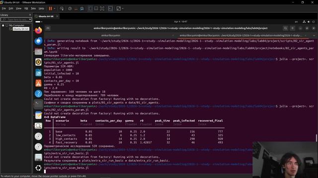 Выполнение Лабораторной работы №4