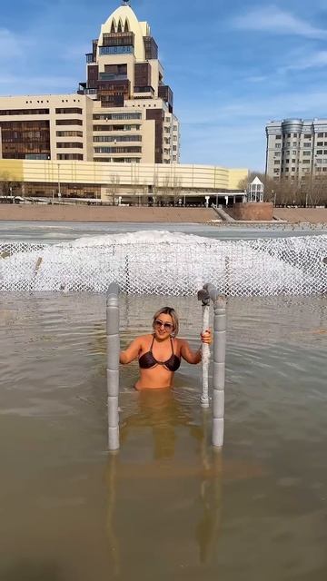 Зимний водоем