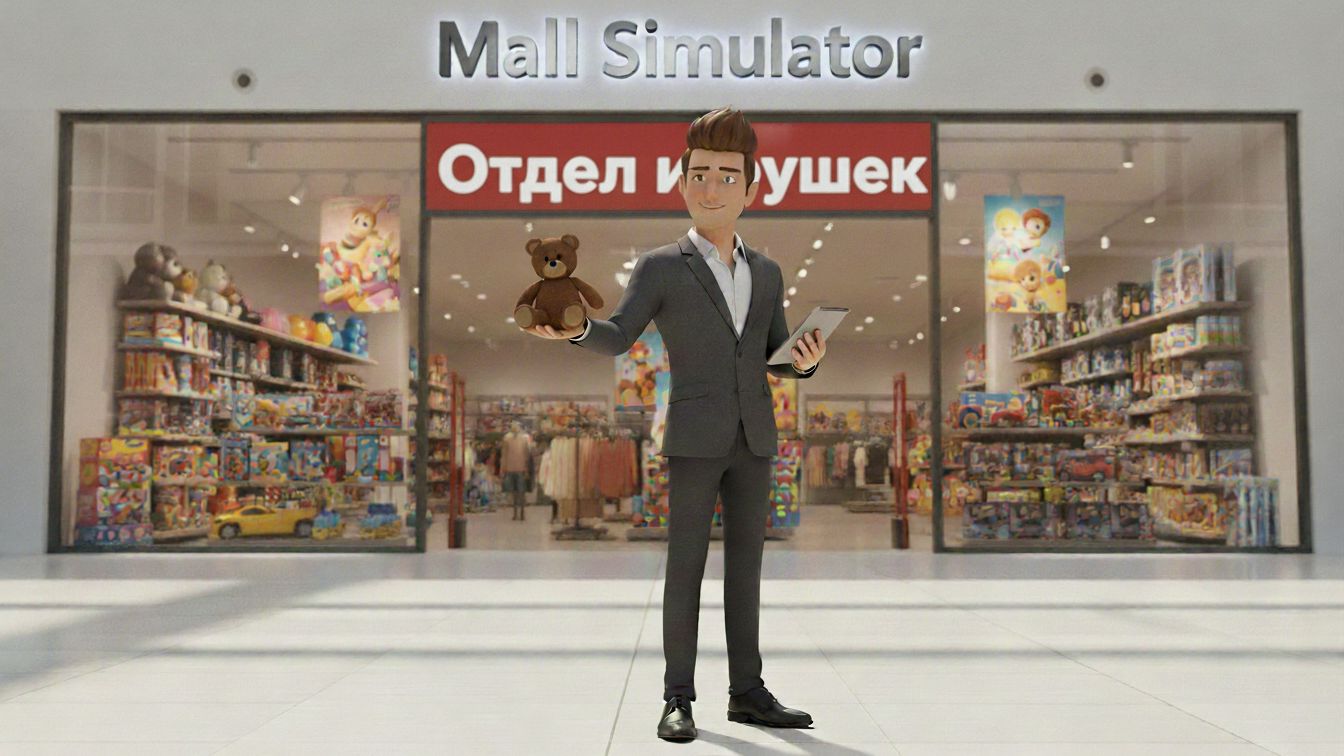 Открыл новый отдел с игрушками в Mall Simulator (ч2)