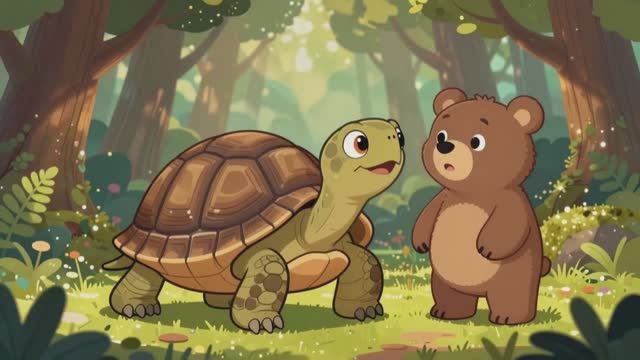 4 серия Черепашка Соня и мишка Топтыжка