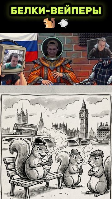 Вейпящие белки Лондона