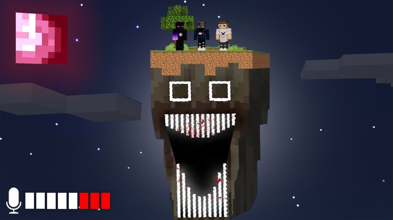 😨 Если мы Кричим наш Чанк становится Страшнее в Майнкрафт